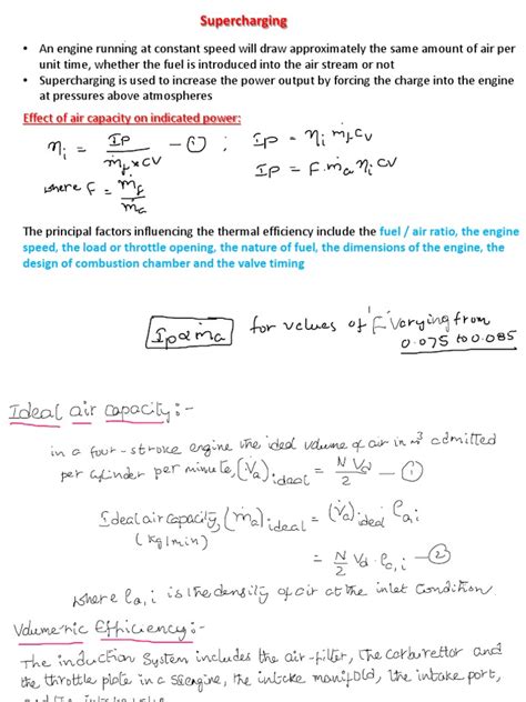 Supercharging Methods Effects And Controls Pdf Turbocharger Internal Combustion Engine