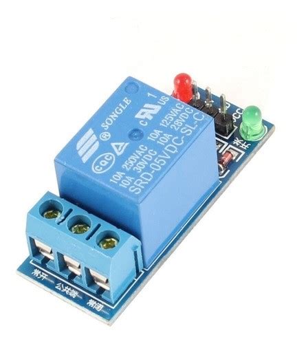 Modulo Relevador Relay 1 Canal 5v Rele Arduino 5 Pzs