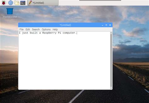 Raspberry Pi Text Editor Apody