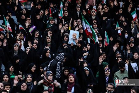 اجتماع بزرگ مدافعان حجاب و حریم خانواده در ورزشگاه آزادی