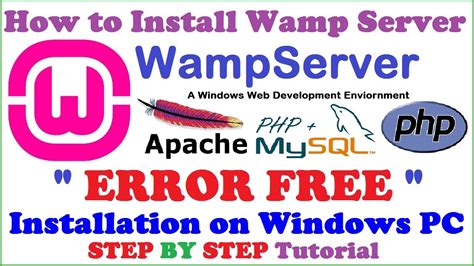 Wordpress Website Tutorial How To Install Wamp Server On Windows Pc