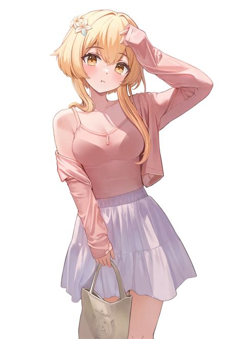 Female Traveler genshin impact Lumine Genshin Impact Female Traveler Люмин Genshin