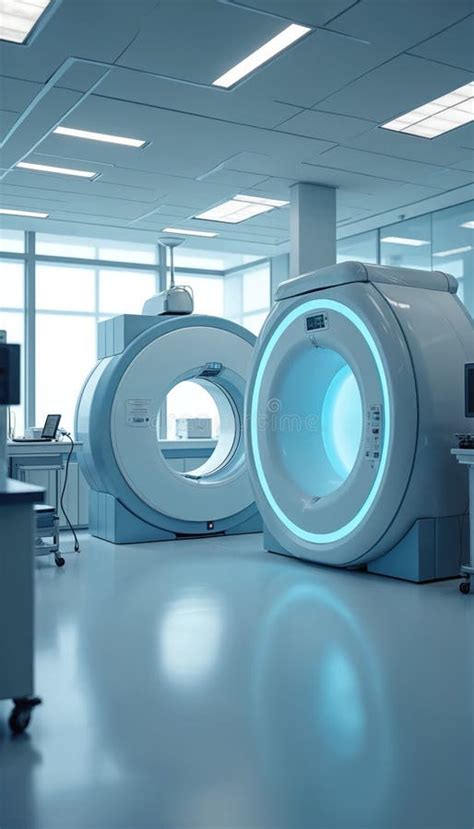 Medical Department With Advanced Radiology Equipment Scanners Ct Mri