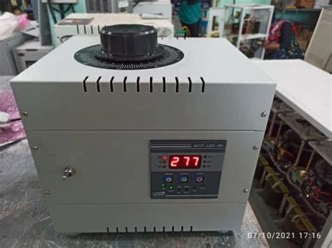 8 Amps Air Cooled Variable Transformer For Testing At 7900 In Bengaluru