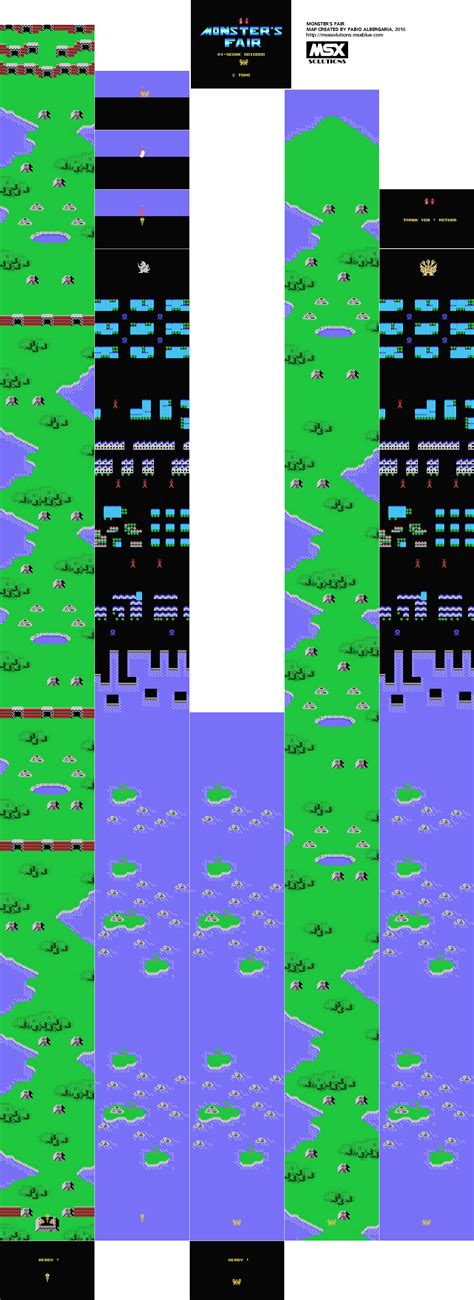 Monsters Fair 1986 Msx Toho Cheats Pokes Tips Hints Walktroug Generation Msx