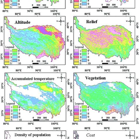Raster Data Set After Reclassification And Cost Weight Download