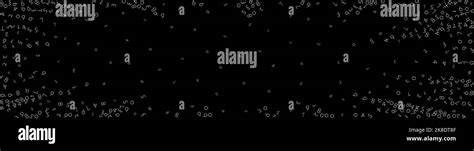 Falling Numbers Big Data Concept Binary White Disorderly Flying