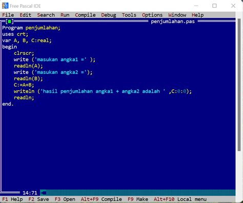 Belajar Pascal 1 Smp Islam Taufiqurrahman