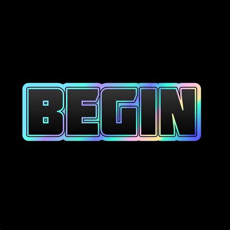 Premium Photo Begin Typography 3d Design Yellow Pink White Background Photo 