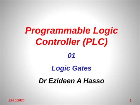 pdf programmable logic controller plc lecture iq