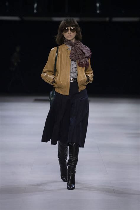 Pfw Celine By Hedi Slimane For Fall Winter