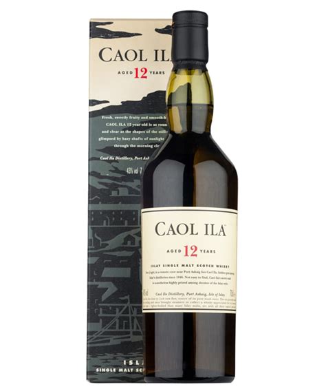 Caol Ila 12 Year Old Single Malt Whisky Islay Scotland