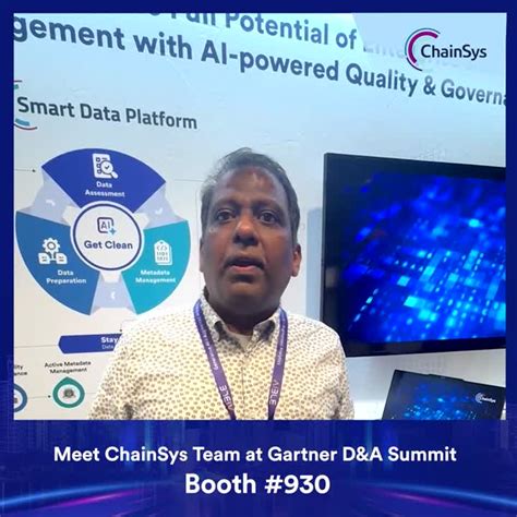 Chain Sys Corporation On Linkedin Gartnerda Datasolutions Chainsys Enterprisedatamanagement…