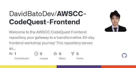 Github Davidbatodevawscc Codequest Frontend Welcome To The Awscc