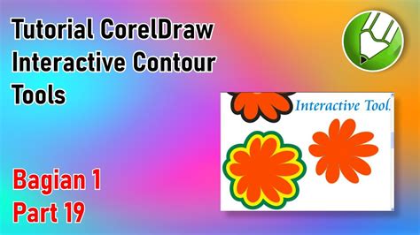 Interactive Contour Tools Tutorial CorelDraw Bagian Part YouTube