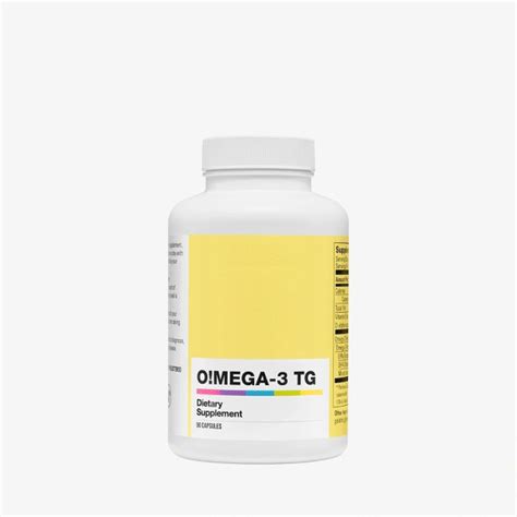 Биологически активная добавка к пище О Мега 3 ТГ O Omega 3tg капсула массой 1410 мг 30