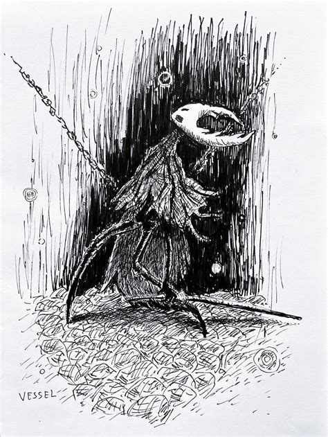 Todays Inktober Prompt Couldnt Be More Fitting So I Made This Rhollowknight