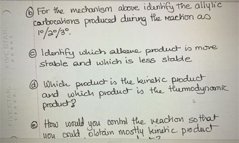 Solved Draw The Complete Mechanism For The Followig Chegg