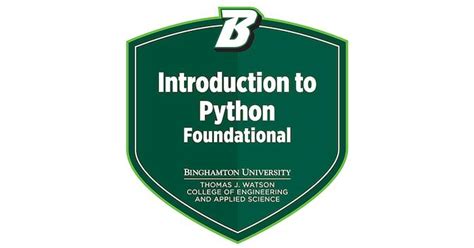jason goncalves on linkedin introduction to python programming was issued by binghamton