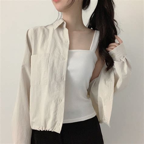 투게더위드미 당일 넓은 어깨끈 들뜸 덜한 스퀘어넥 스판끼 좋은 이너 크롭 나시 화이트 블랙 레이어드룩 이너 코디