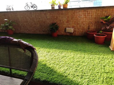 Synthetic Artificial Lawn Grass For Outdoor At ₹ 55sq Ft In Bengaluru