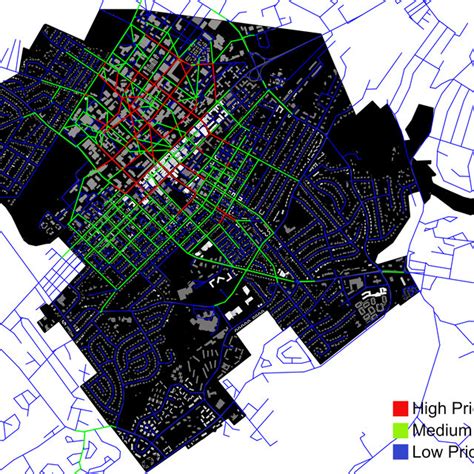 angular choice analysis r1km using axial map with the addition of axial