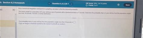 solved use a numerical integration command on a graphing