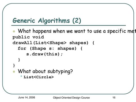 Generic Programming David Rabinowitz Ppt Download