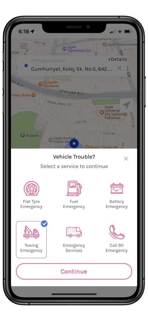 Towing App Development On Demand Towing App