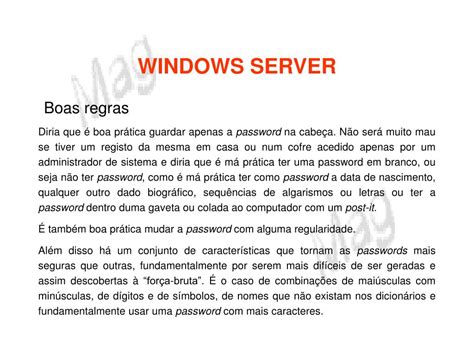 PPT WINDOWS SERVER PowerPoint Presentation Free Download ID 4919252