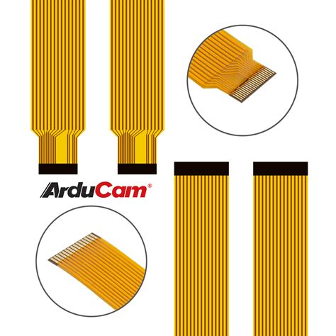 Arducam Mm Ribbon Flex Extension Cable For Raspberry Pi Zero W Camera Pack Of Buy