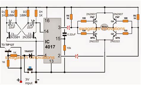Easy Electronic Circuits Making A Toy Using A Motor Circuit