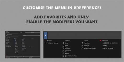 Old Modifier Menu Superhive Formerly Blender Market