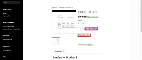 Woocommerce How To Add Wishlist Button Appears Under Each Product