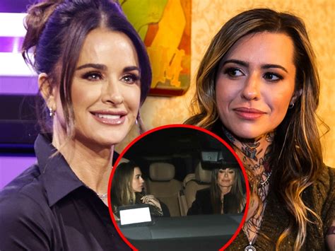 Kyle Richards And Morgan Wade Dress Up For A Friday Dinner In L A