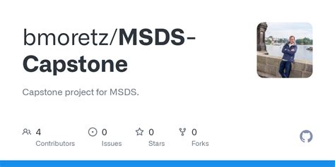 Github Bmoretz Msds Capstone Capstone Project For Msds