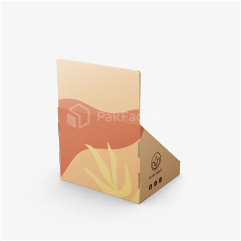 Corrugated Shelf Counter Display Pakfactory®