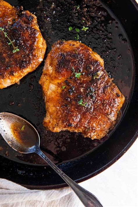 Pan Fried Pork Chops Recipe Kristines Kitchen