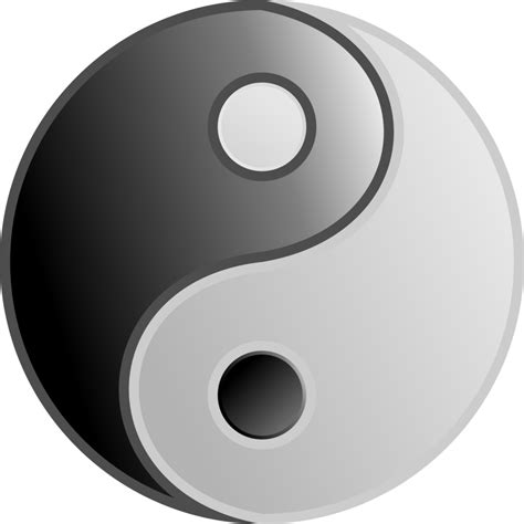 3d Yin And Yang Design 28549591 Png