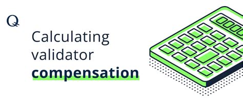 Compensation Calculation For Q Validator