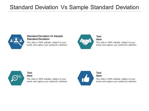 Standard Deviation Vs Sample Standard Deviation Ppt Powerpoint Presentation Gallery Designs Cpb