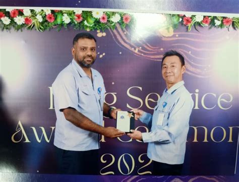 Rajesh Pillai On Linkedin Proud Moment Receiving Long Term Service
