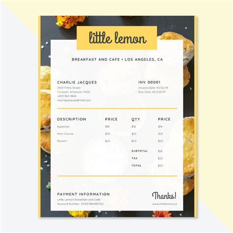 Invoice Template Guide How To Write An Invoice 18 Invoice Examples Looka