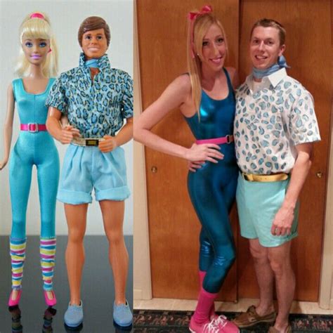 Homemade Barbie And Ken Costumes