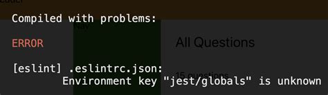 Pre Project Stack Over Flow Clone 구현하기 Eslint Parser Map