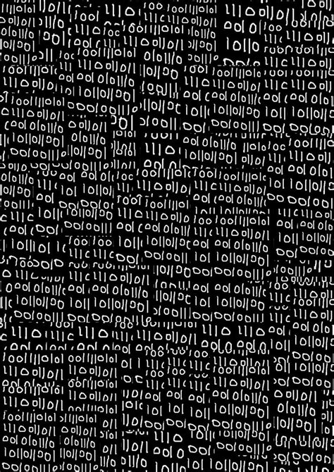 Binary Numbers Collage By Richard Tuvey Saatchi Art