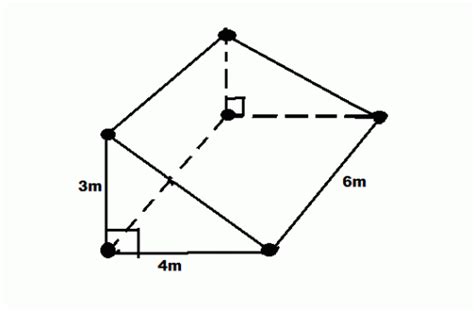 find the lateral area and volume of the right triangular prism