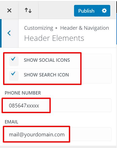 How To Customize The Divi Header Via Theme Customizer Wppagebuilders