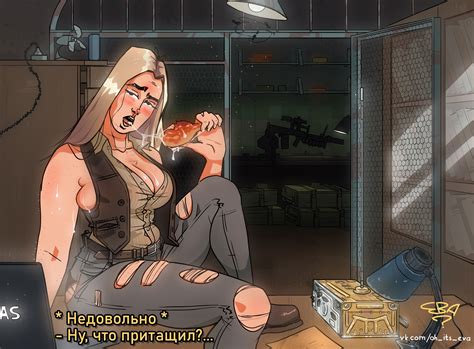 Rule 34 Big Breasts Blonde Hair Cleavage Eating Female High