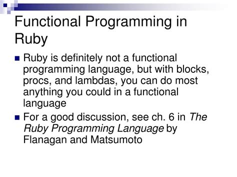 Ppt Ruby Blocks Procs And Closures Powerpoint Presentation Free Download Id5419686
